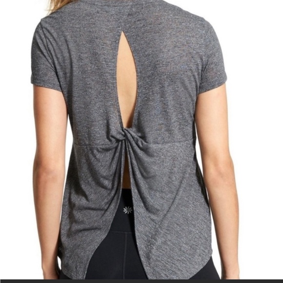 Athleta | Tops | Athleta Siro Open Back Tee | Poshmark